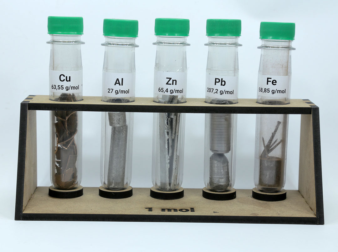 1 mol de cada – XCiência